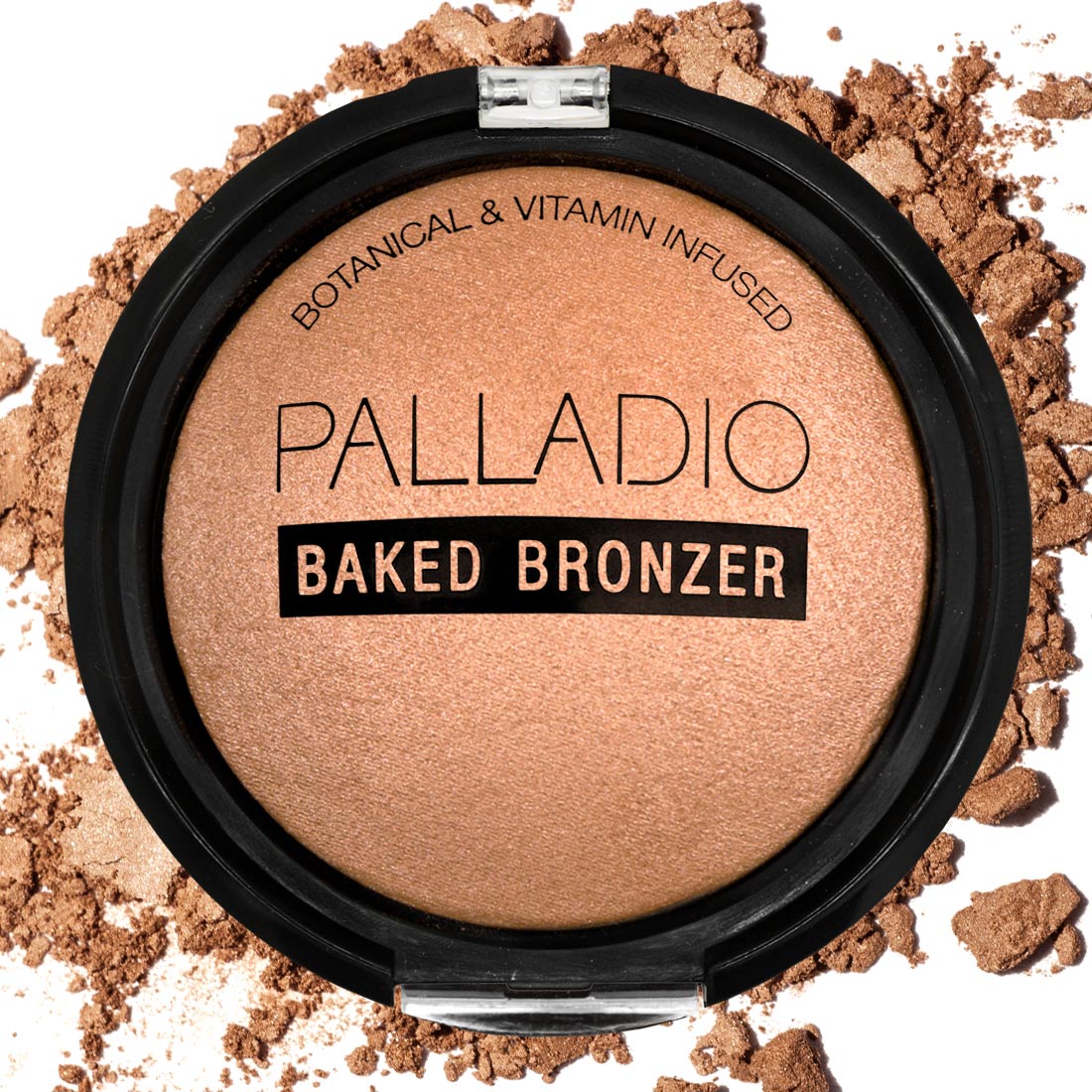 Baked Bronzer | Infused with Aloe & Chamomile | Palladio Beauty