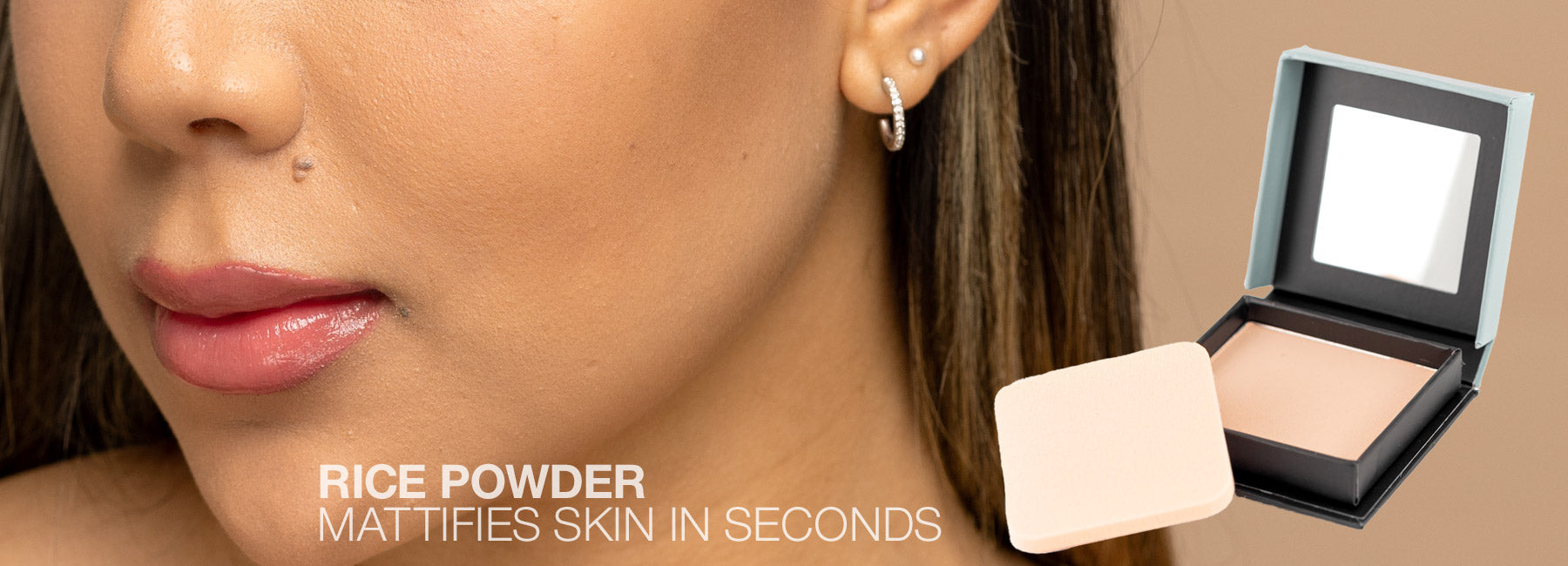 Rice Face Powder | Compact Face Powder | Palladio Beauty