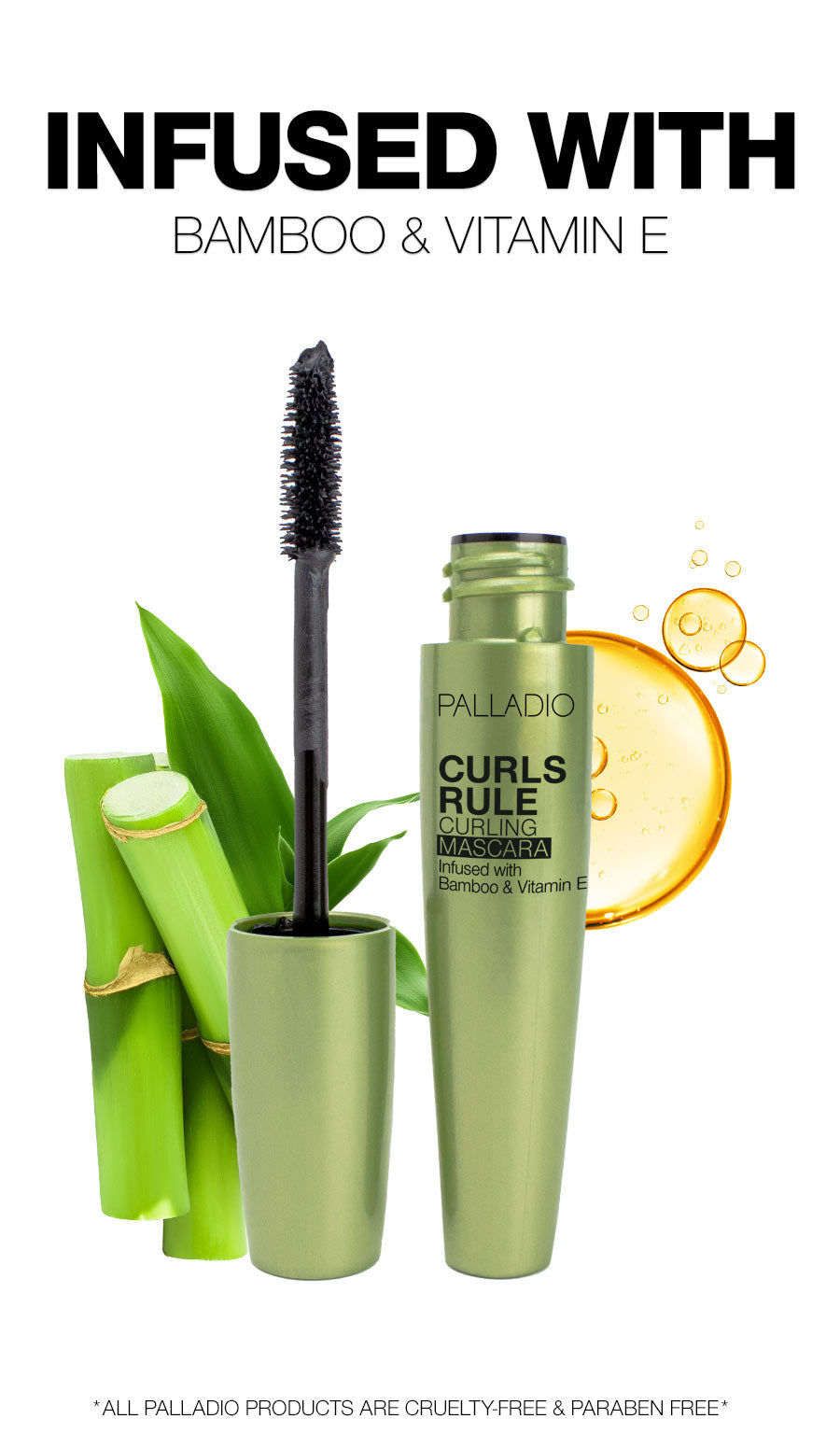 Curls Rule Mascara | Vitamin Infused Curling Mascara | Palladio
