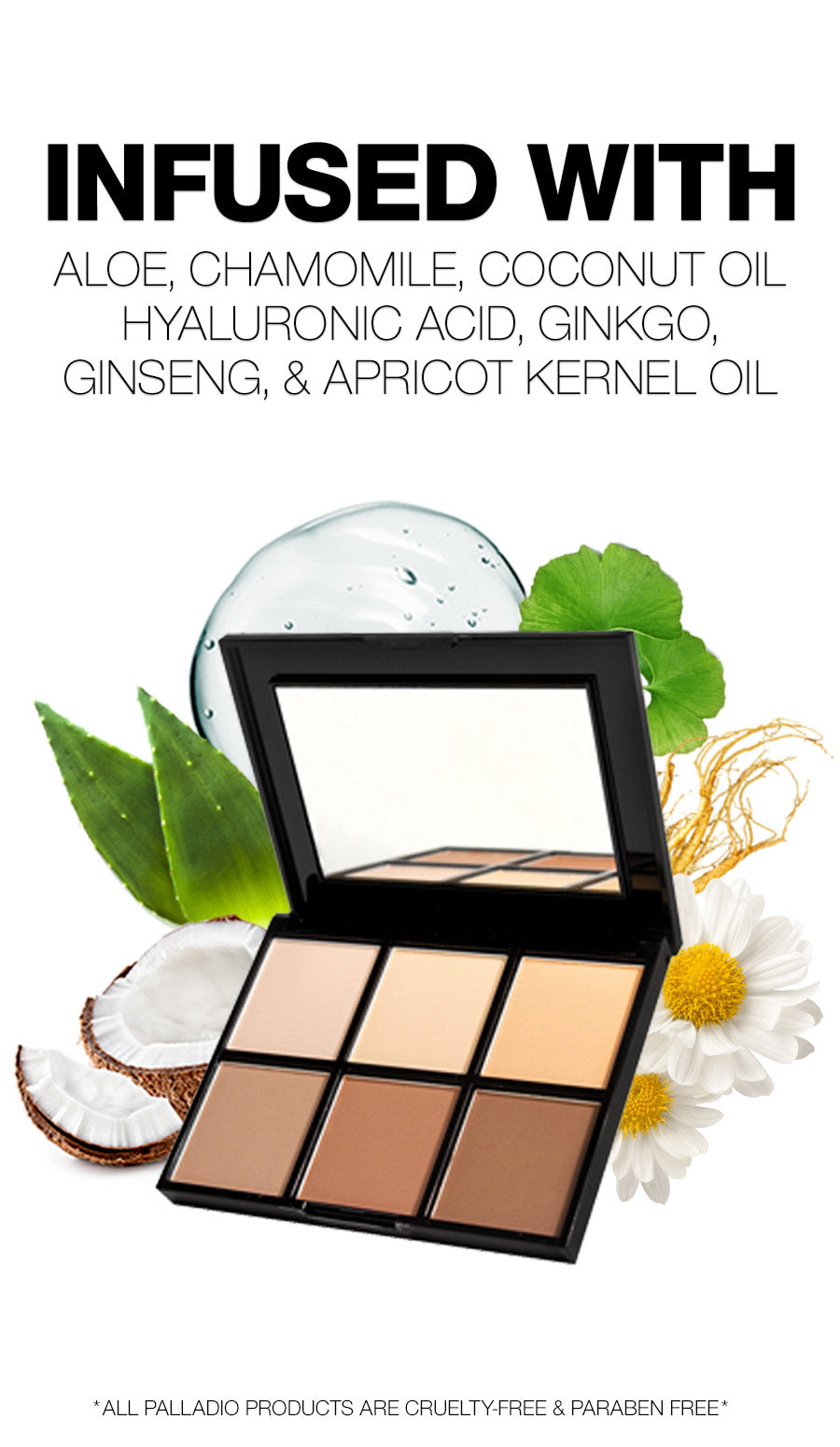 The Definer Palette | Vitamin Infused Contour + Highlight | Palladio