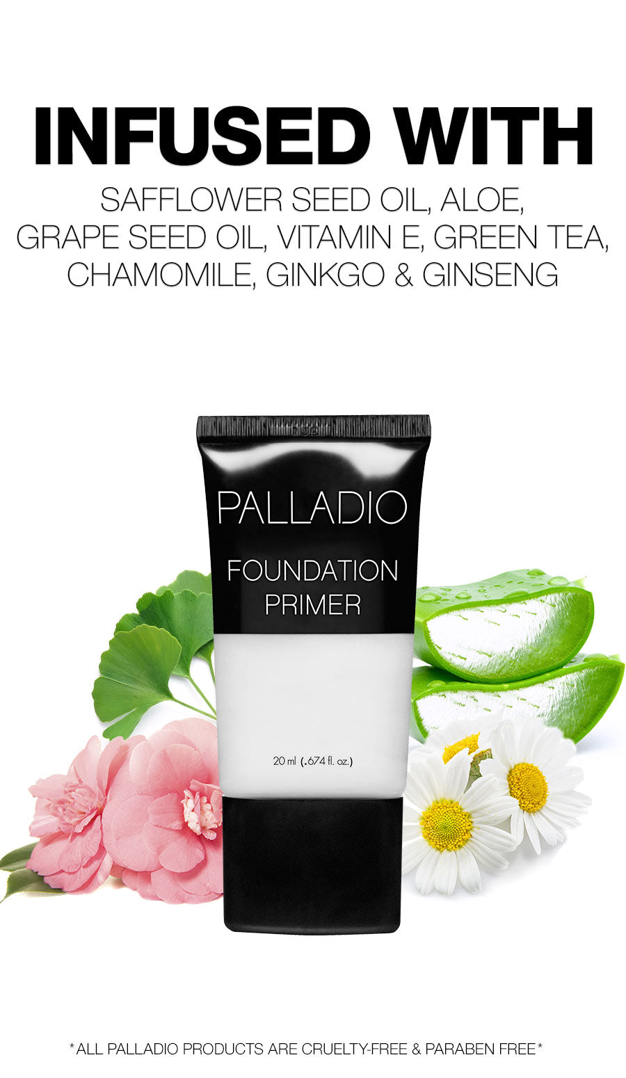 Foundation Primer | Vegan Makeup Primer | Palladio Beauty