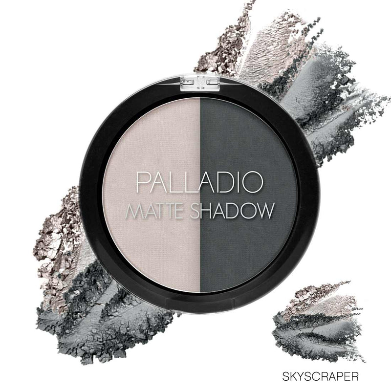 Matte Shadow Duo | Highly-Pigmented Matte Eyeshadow | Palladio