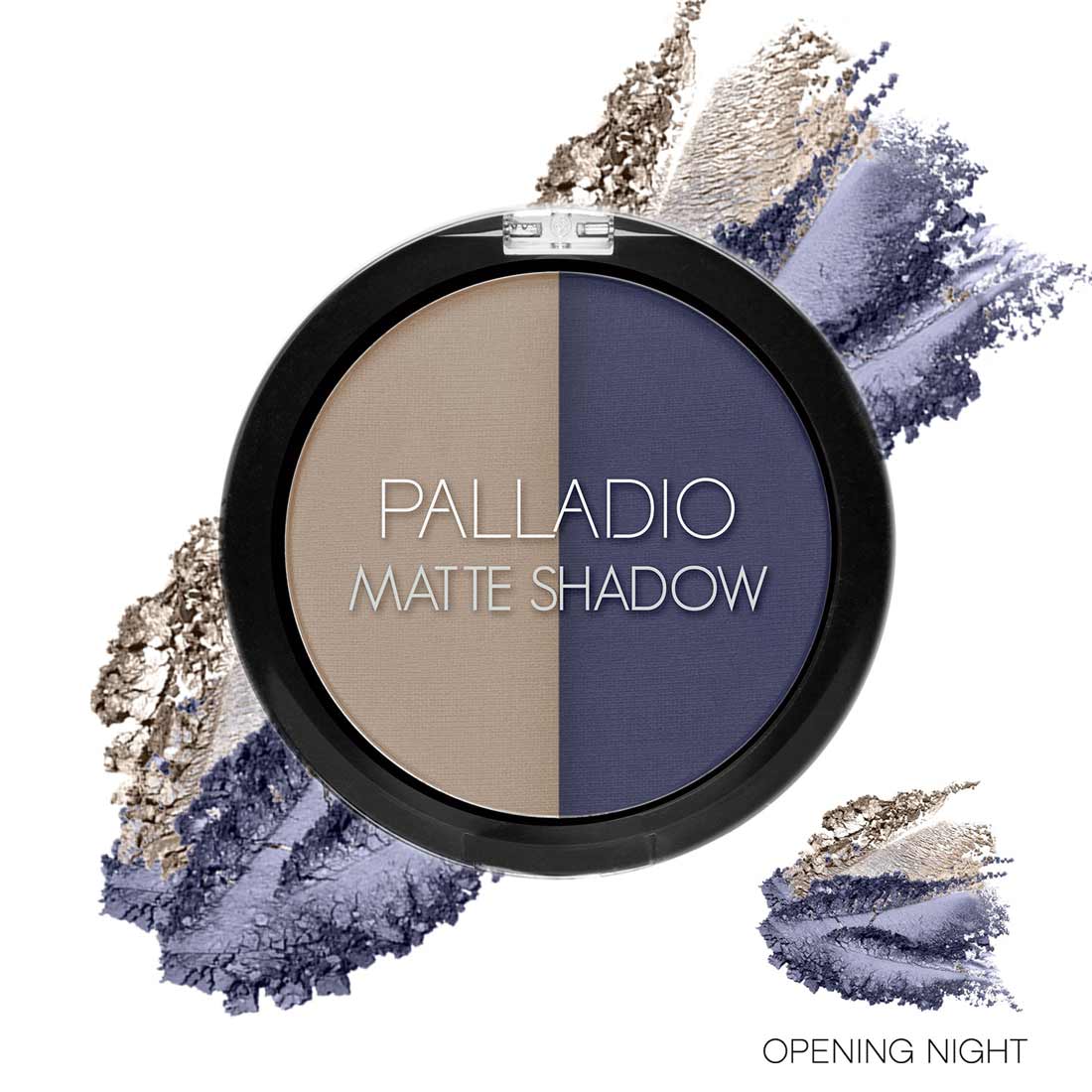 Matte Shadow Duo | Highly-Pigmented Matte Eyeshadow | Palladio