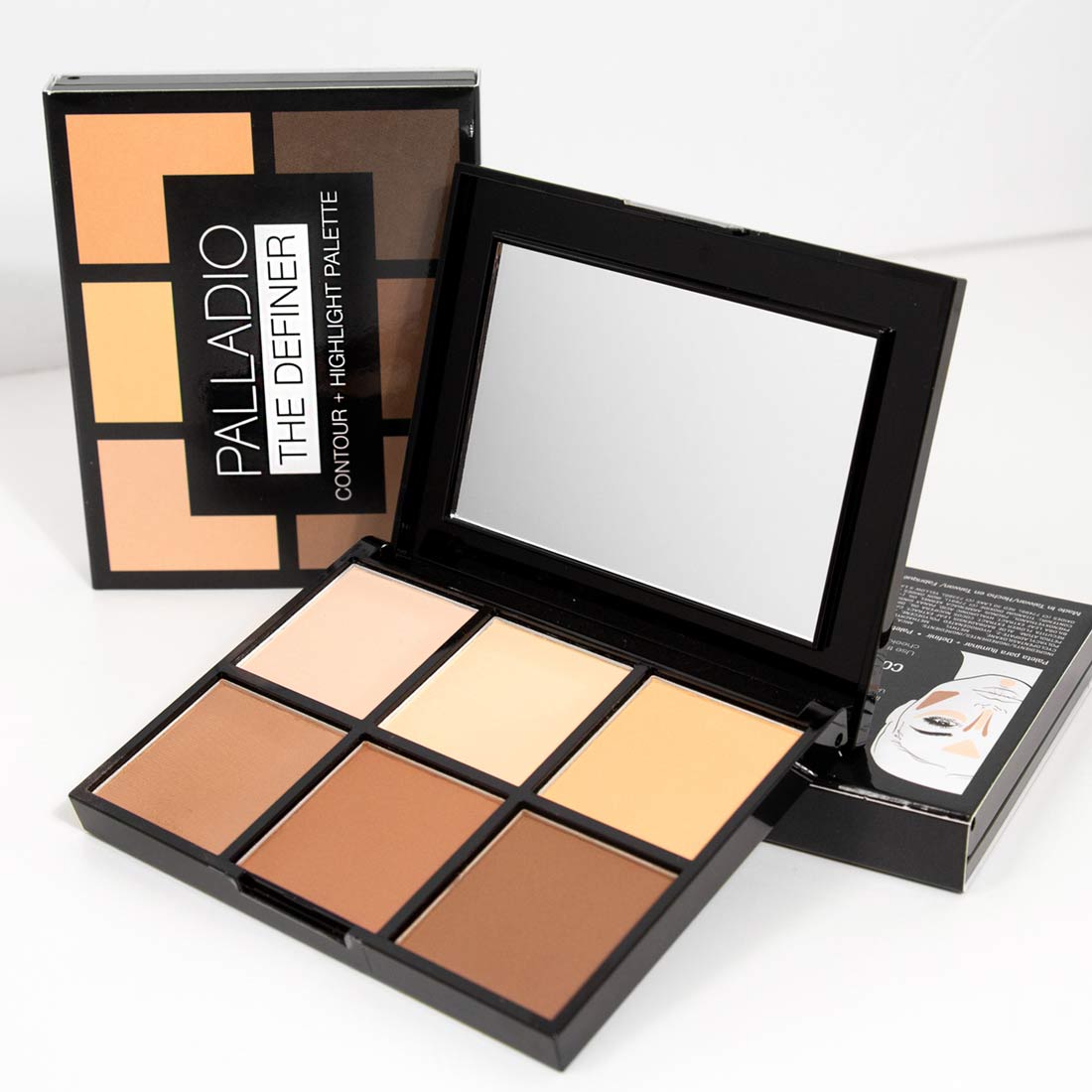 The Definer Palette | Vitamin Infused Contour + Highlight | Palladio