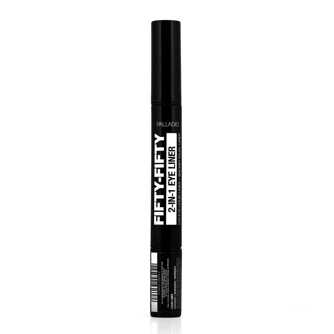 Fifty Fifty Eyeliner | 2-in-1 Cat-Eye + Smokey Kajal Liner | Palladio